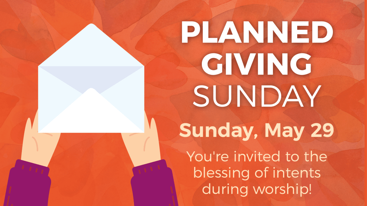 Planned Giving Sunday | Emmanuel Lutheran Church