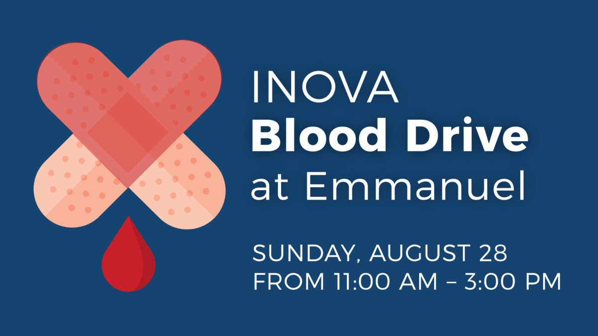 INOVA Blood Drive | Emmanuel Lutheran Church